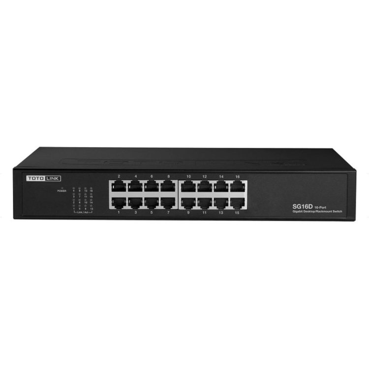 Switch Totolink 16 Port 1gigabit Chính Hãng Sg16d Vi Tính Bà Rịa